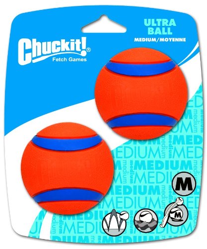 Chuckit! Ultra Ball, Medium, 6.5 cm, Pack of 2 – Dogoutfit